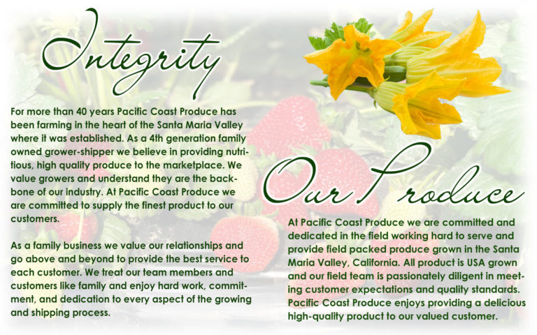 Pacific Coast Produce in Santa Maria California